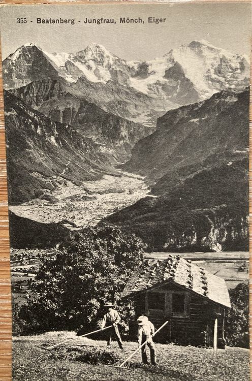 355 - Beatenberg - Jungfrau, Mönch, Eiger (Gebraucht) in Gränichen für CHF 1 – mit Lieferung auf ...