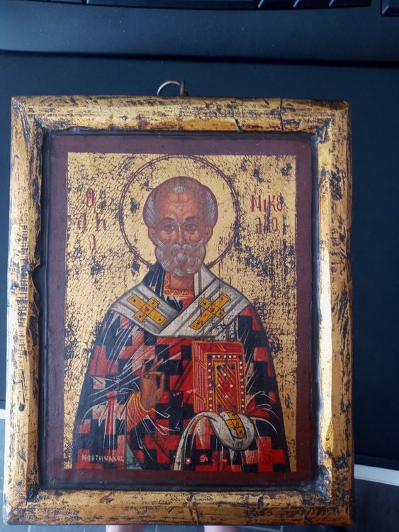 Orthodoxe Ikone auf Holz gemalt (Gebraucht) in Seuzach für CHF 42 – nur Abholung auf Ricardo kaufen