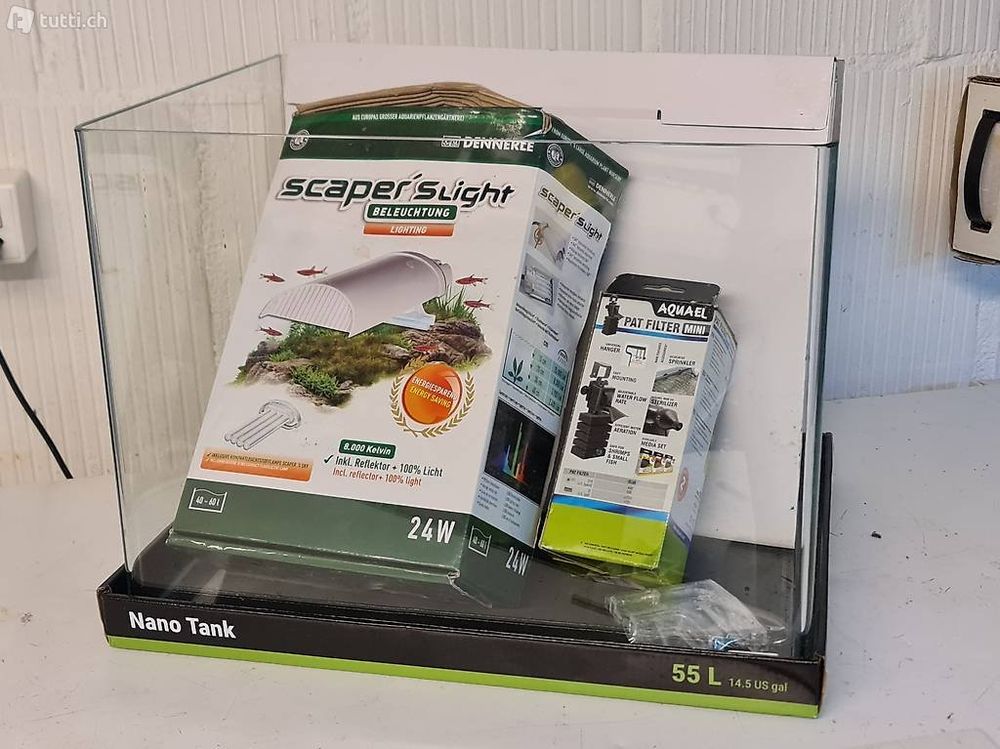 Dennerle Scaper Aquarium 55 L Neu (Neu (gemäss Beschreibung)) in ...