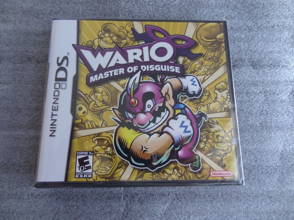WARIO Master of Disguise Nintendo DS NEU (Neu und originalverpackt) in ...