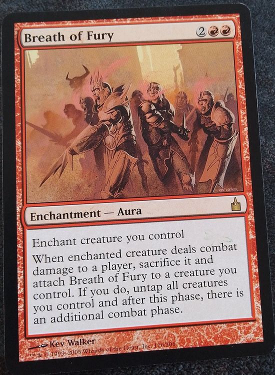 Magic the Gathering Karte Breath of Fury (E) (Gebraucht) in Wohlen AG für CHF 6 – mit Lieferung ...