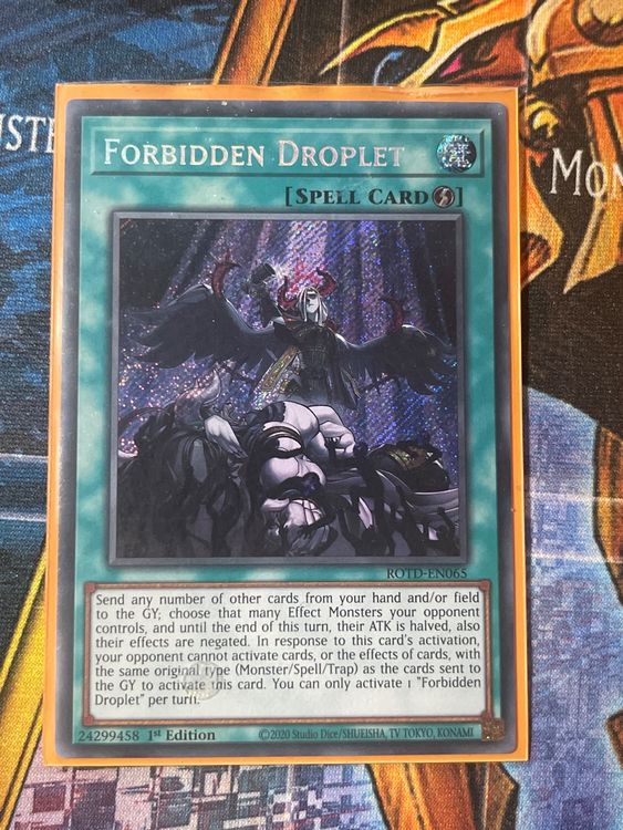 Yu-Gi-Oh! Forbidden Droplet (Gebraucht) in für CHF 15 – mit Lieferung ...