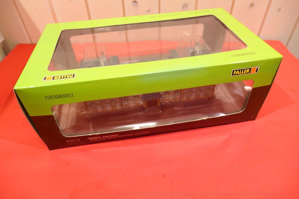 Faller Fertigmodell Bahnhof Karlsberg, NEU (Neu und originalverpackt ...