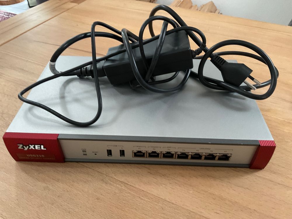 Zyxel USG 210 Firewall (Gebraucht) in niederlenz für CHF 25 – mit ...