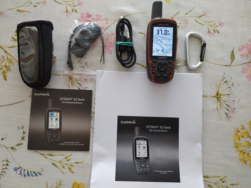 GARMIN GPSMAP 62S inkl. SWISS TOPO V3 und andere Topo Karten (Gebraucht ...