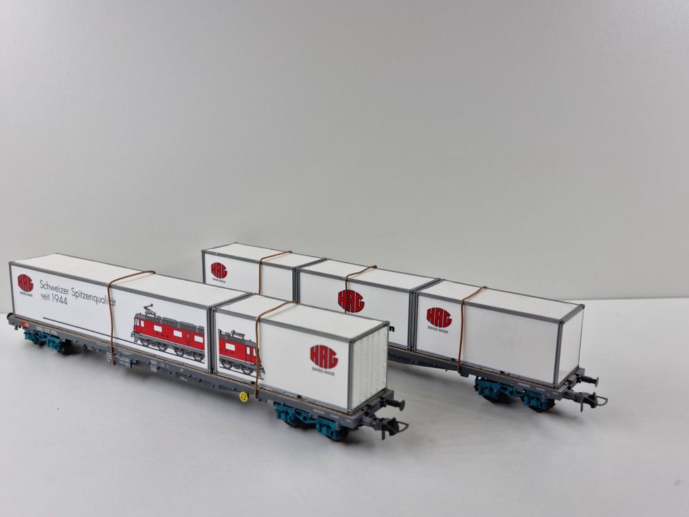 Hag SBB Containerwagen-Set 2stk Set 2 (Gebraucht) in Ried (Muotathal ...