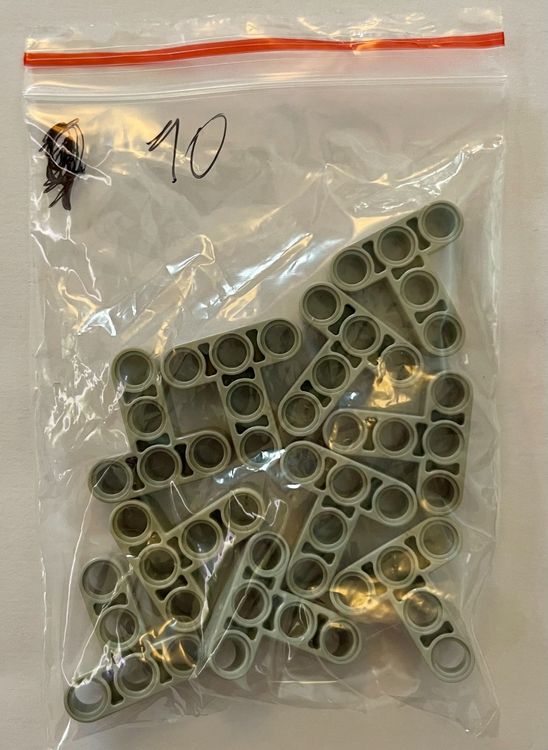 Lego 10 x Liftarm, Modified T-Shape Thick 3 x 3 - 60484 (Gebraucht) in ...
