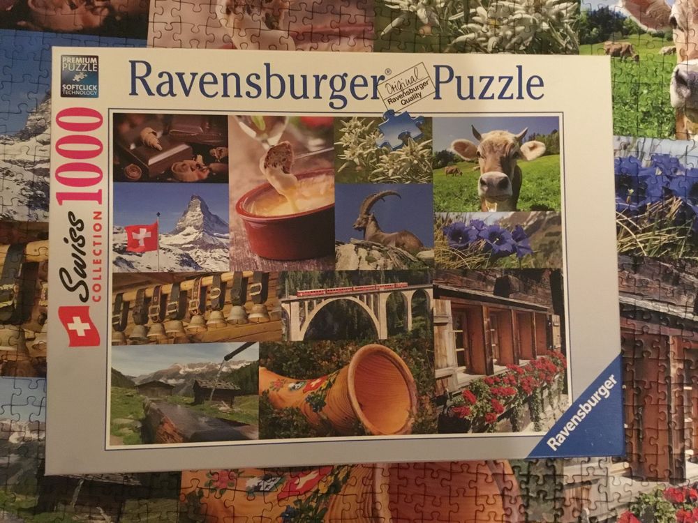 Ravensburger Puzzle Swissness 1000 Teile (Neu (gemäss Beschreibung)) in Diessenhofen für CHF 8 ...