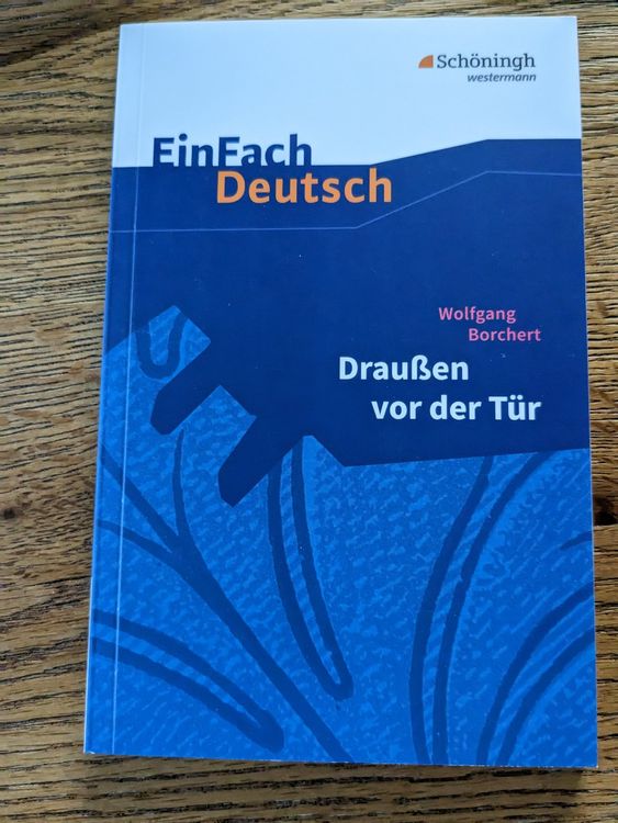 EinFach Deutsch - Draussen vor der Tür v. Wolfgang Borchert | Kaufen ...