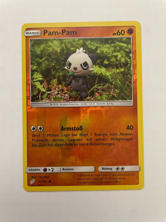 Carte Pokémon Pam-Pam 81/181 SL (Neu (gemäss Beschreibung)) in Aigle ...