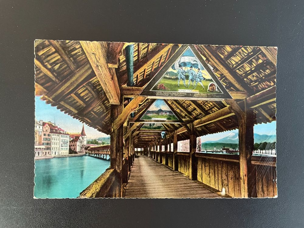AK LU Luzern, Kapellbrücke (Gebraucht) in Thal für CHF 1 – mit Lieferung auf Ricardo kaufen