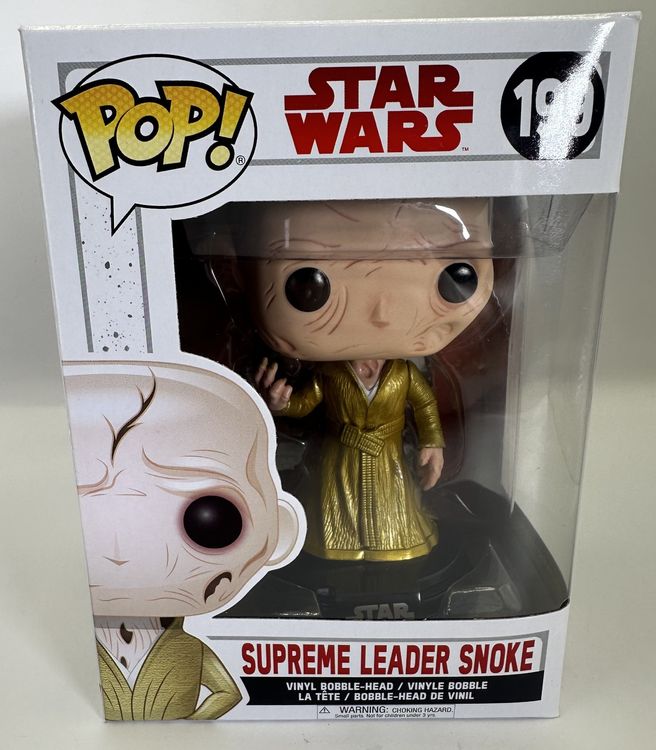 Funko Pop! - Star Wars - Supreme Leader Snoke 199 | Kaufen auf Ricardo