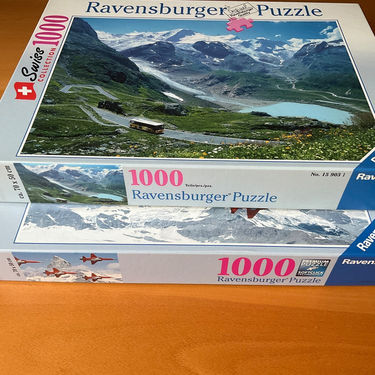 2x 1000 Swiss collection: Postauto + Patrouille Suisse | Kaufen auf Ricardo