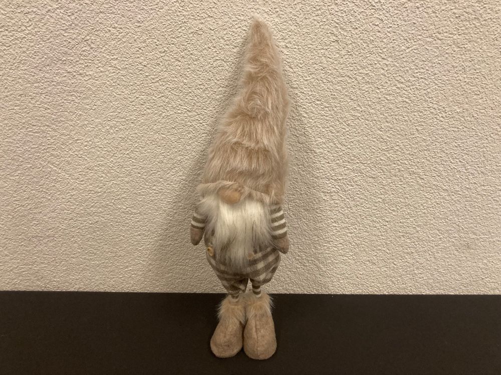 Wichtel stehend ca. 45 x 15 x 10 cm, braun (Neu (gemäss Beschreibung ...