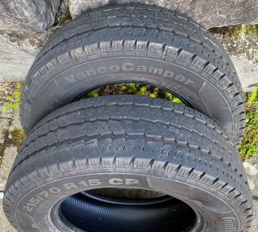 2 Stk. Continental VanCamper 215/70 R15 CP Pneu (Gebraucht) in Würenlos ...