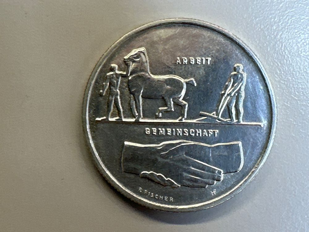 5 Fr. Schweiz Silber Landesausstellung Zürich 1939 (Gebraucht) in Herisau für CHF 27 – mit ...