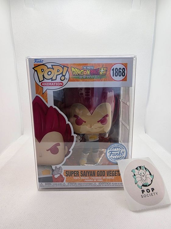 Funko Pop! - Super Saiyan God Vegeta - Dragon Ball Super | Kaufen auf ...