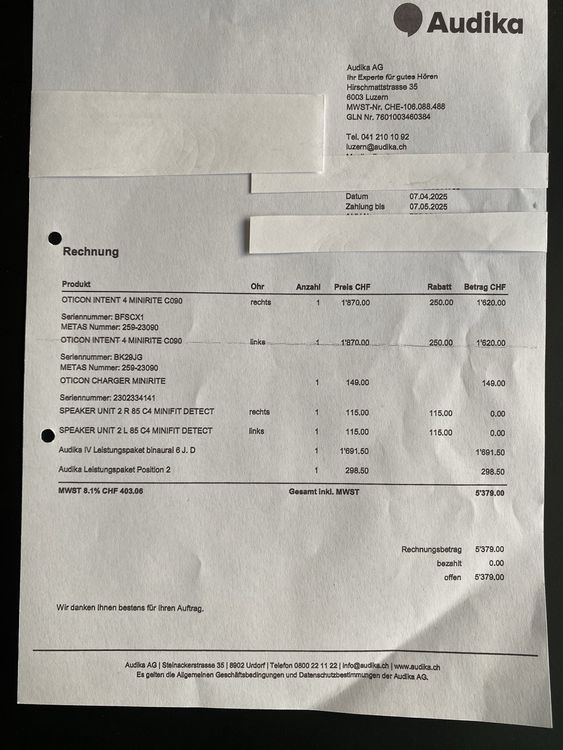 Oticon Intent 4 Minirite C090 Beidseitig &Charger April 2025 (Neu ...