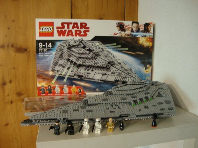 2017 LEGO Star Wars Nr.75190 First Order Star Destroyer (Gebraucht) in ...