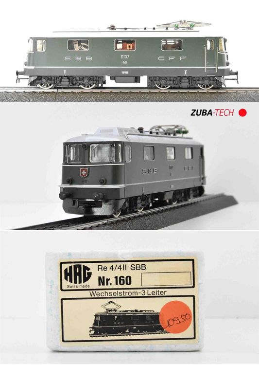 HAG 160 E-Lok Re 4/4 II SBB H0 WS Analog | Kaufen auf Ricardo