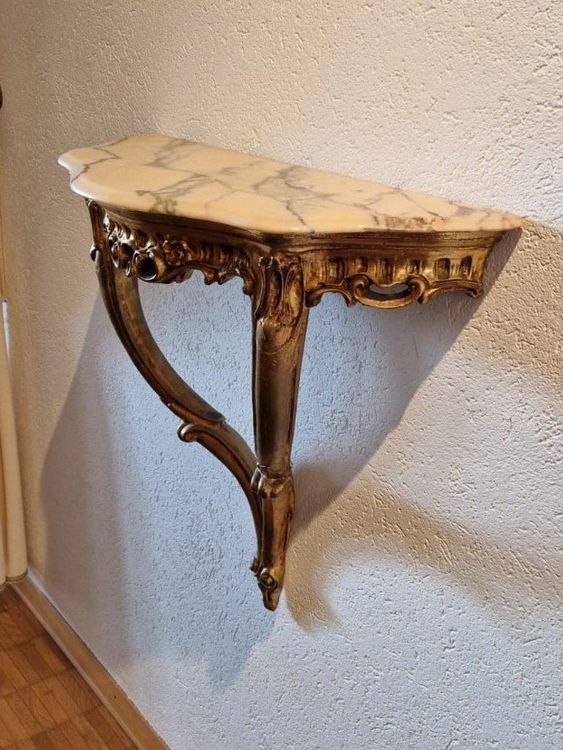 Wandkonsole mit Marmorplatte (Gebraucht) in Zürich für CHF 50 – nur Abholung auf Ricardo kaufen