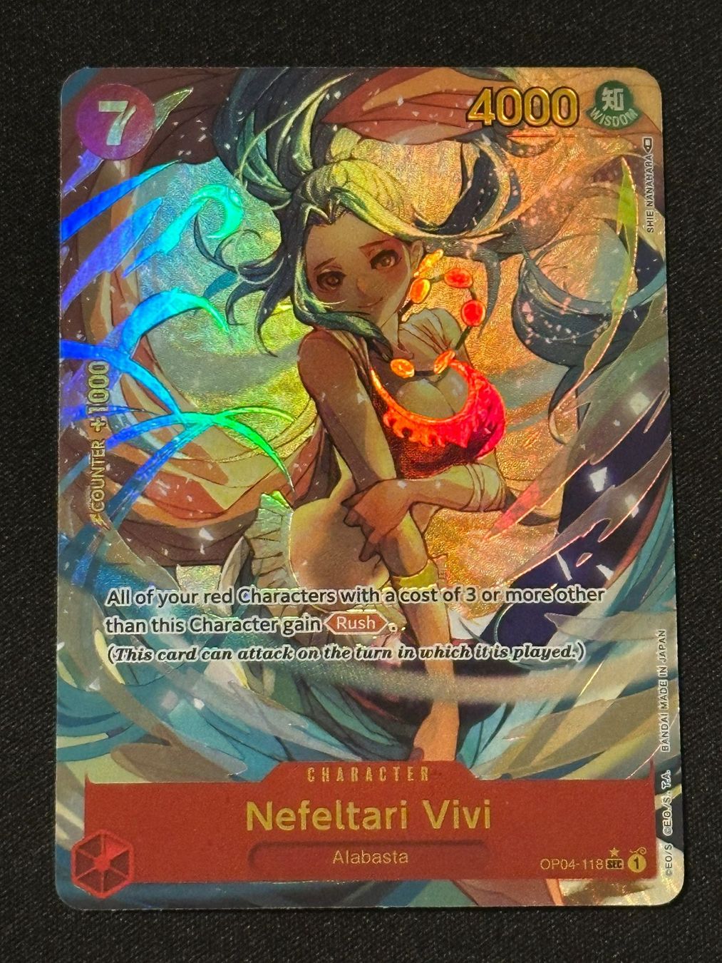 Nefeltari Vivi OP04-118 V.2 – One Piece TCG – NM (Gebraucht) in ...