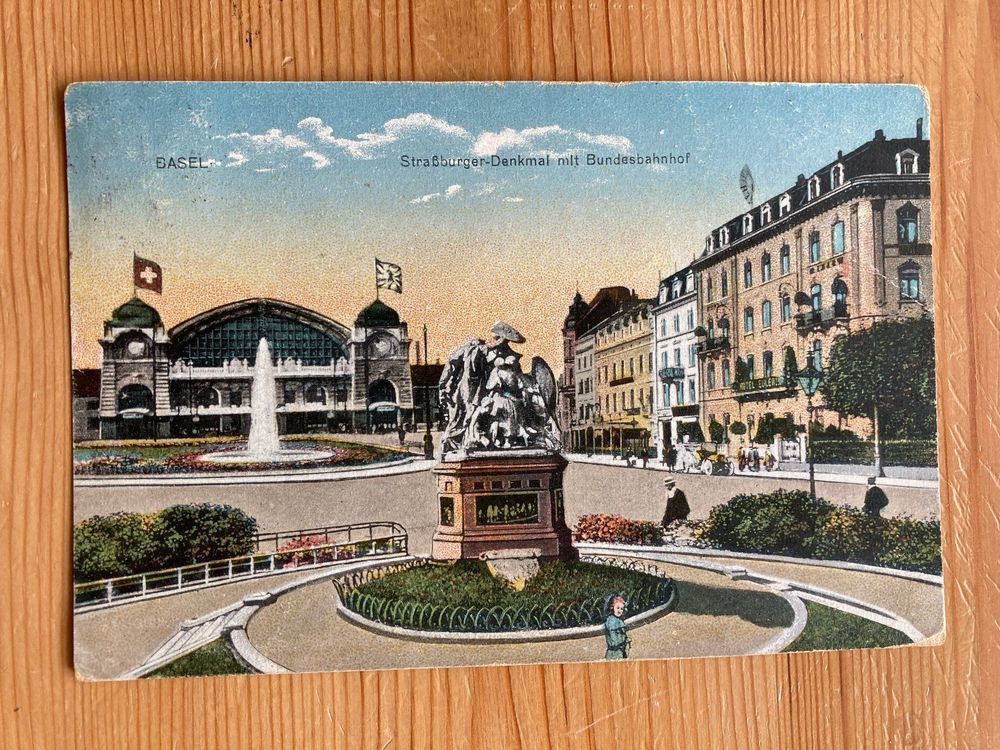 Basel - Strassburger-Denkmal - AK 1923 (Gebraucht) in Oberuzwil für CHF 1 – mit Lieferung auf ...
