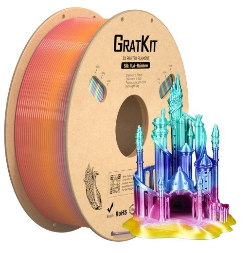 Rainbow Silk Filament Candy 1Kg (Neu und originalverpackt) in ...