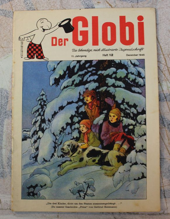 Globi – Heft Nr. 12 / Dezember 1945 (11. Jahrgang) (Gebraucht) in Härkingen für CHF 5 – mit ...