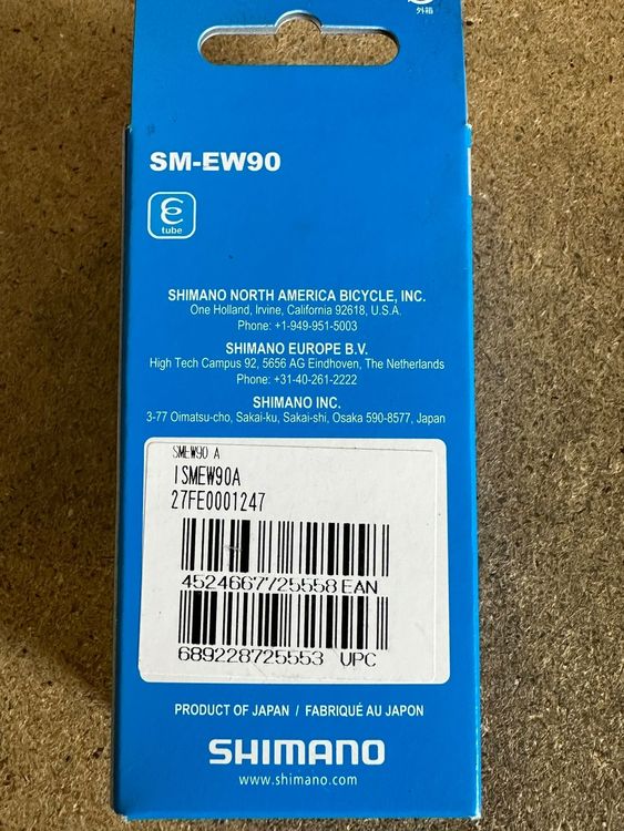 SHIMANO Di2 SM-EW90-A Junction Verteilerbox (Neu (gemäss Beschreibung ...
