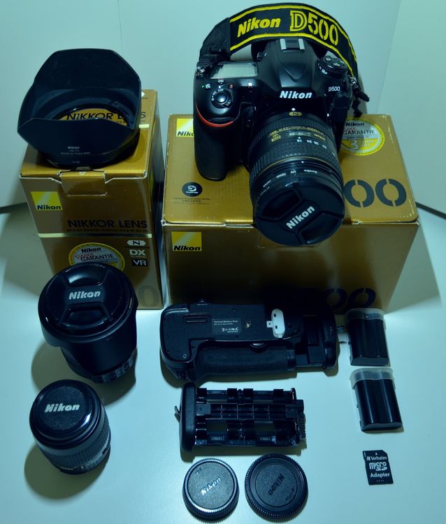 Nikon D500 Kit mit Zubehöhr | Kaufen auf Ricardo