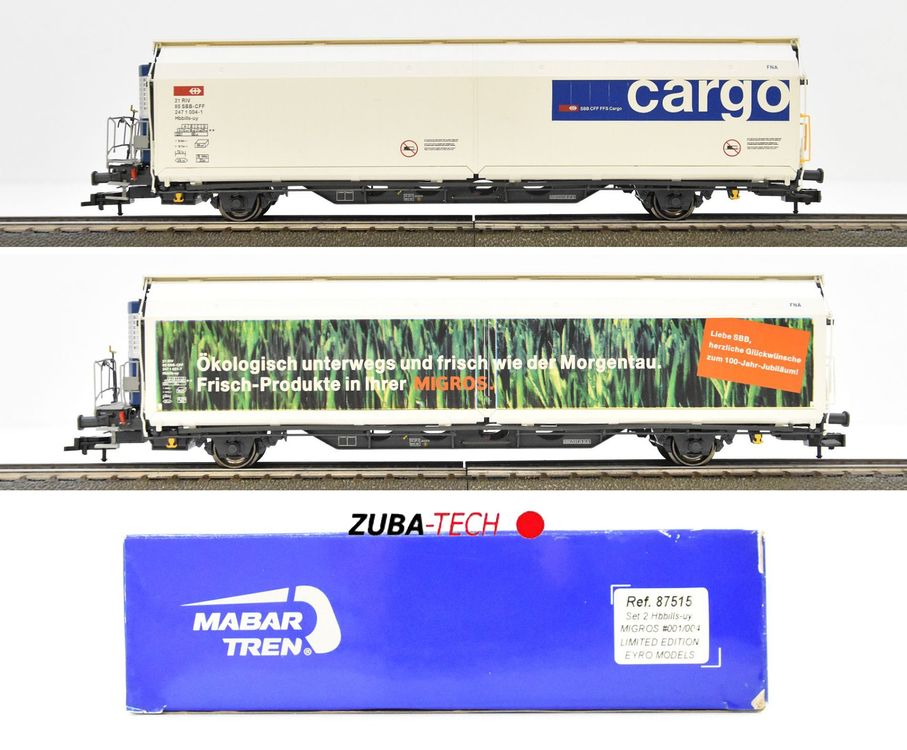 Mabar 87515 Kühlwagen-Set der SBB H0 GS mit OVP | Kaufen auf Ricardo