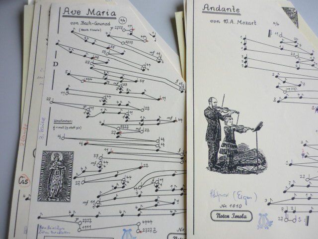 Zither Notenbläter Musiknoten Noten Jmola | Kaufen auf Ricardo