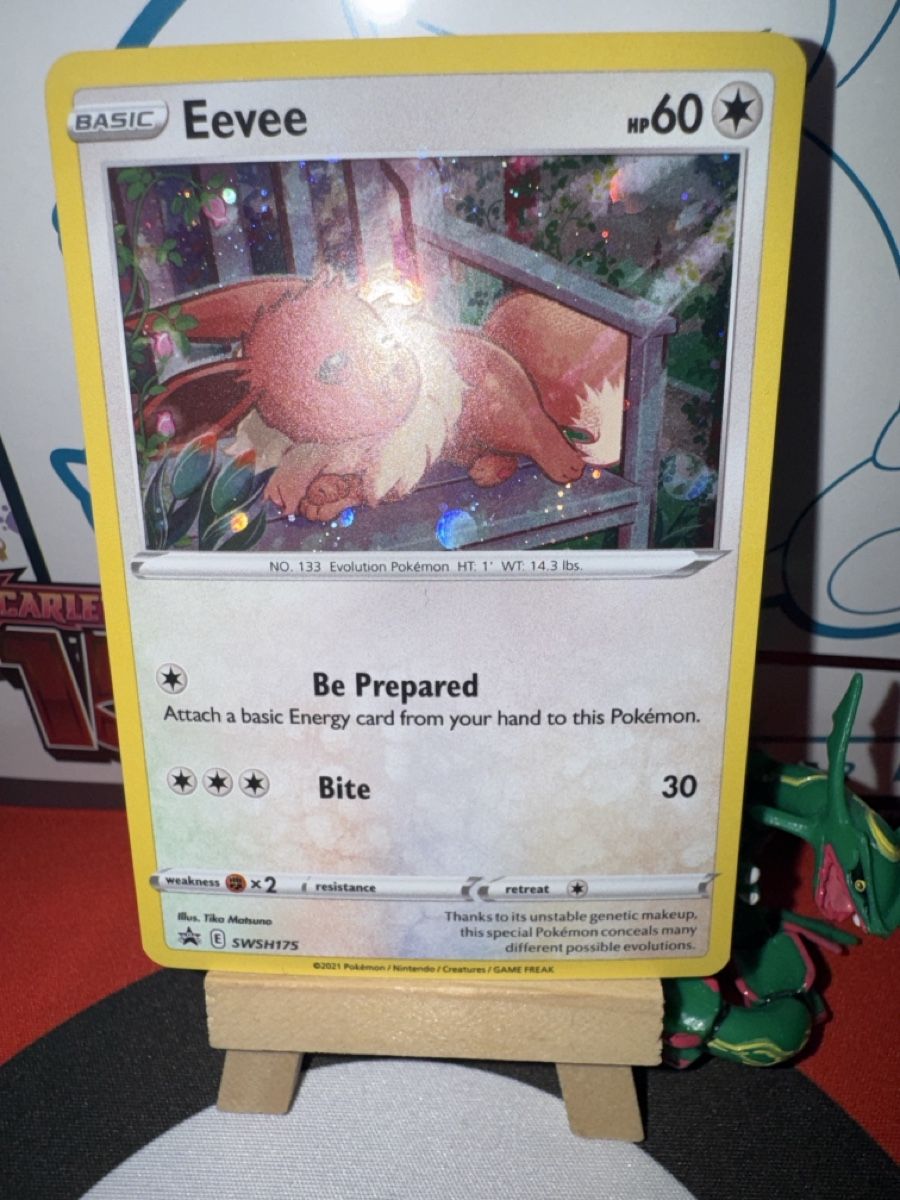 POKÉMON / Eevee / SWSH Black Star Promos / Holo Bleed (Gebraucht) in ...