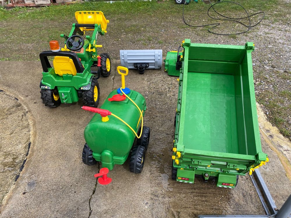 Trettraktor Zubehor Eigenbau