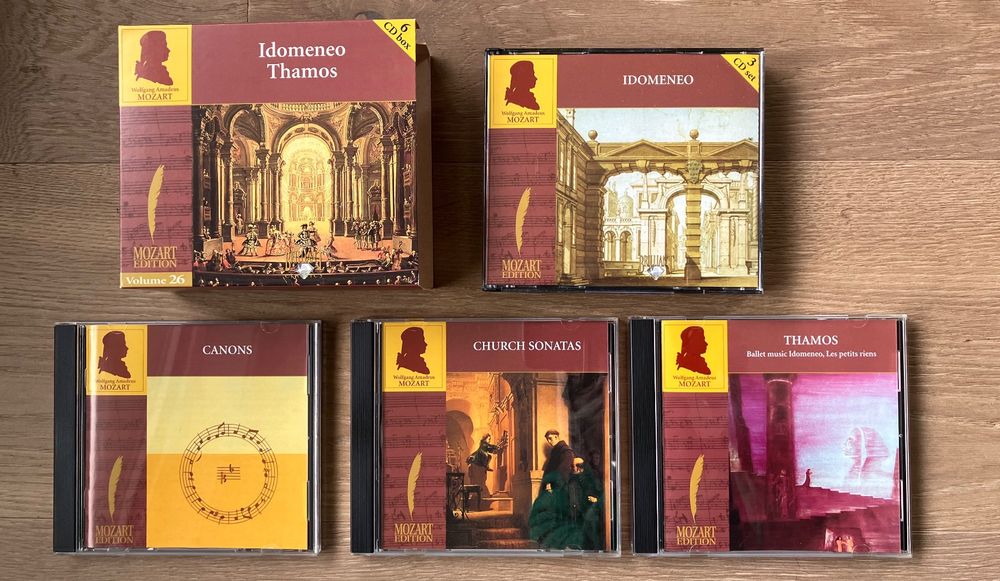 Wolfgang Amadeus Mozart: Idomeneo/Thamos, König In Ägypten (Gebraucht ...