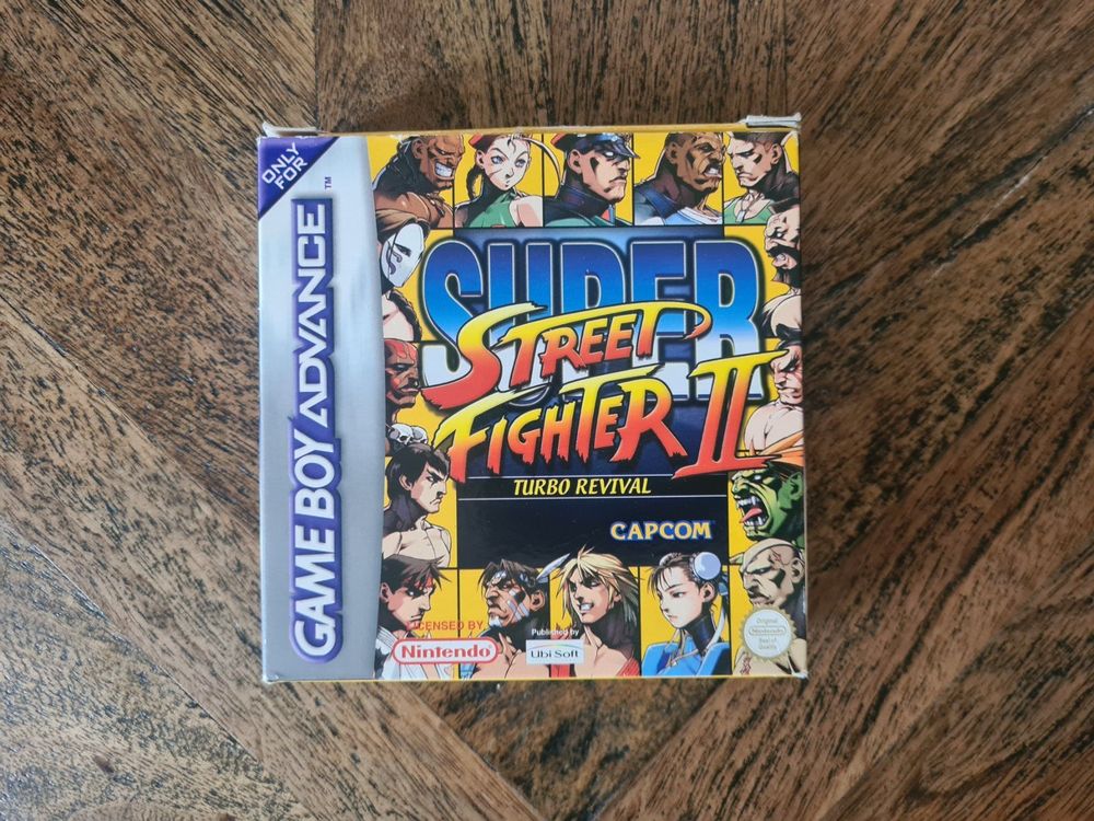 Super Street Fighter 2 Turbo Revival Gameboy Advance GBA | Kaufen auf Ricardo