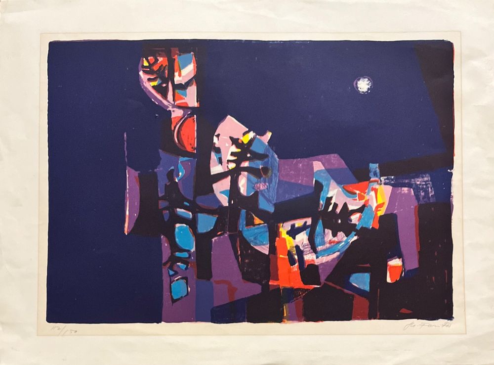 Hans Forster (1917-1994) Grosse Lithographie Handsigniert (Gebraucht) in Hochdorf für CHF 15 ...