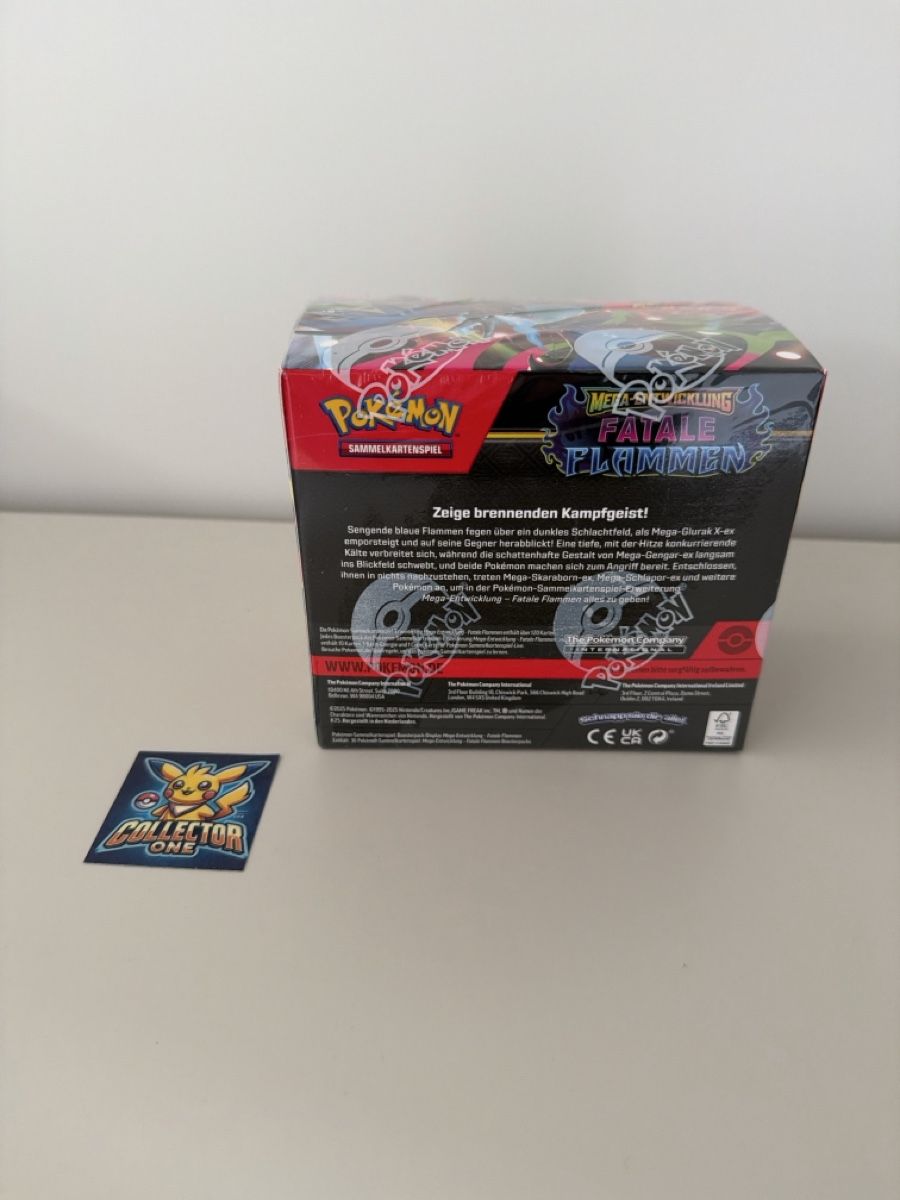 Pokemon Fatale Flammen Phantasmal Flames Booster Box Display (Neu und ...