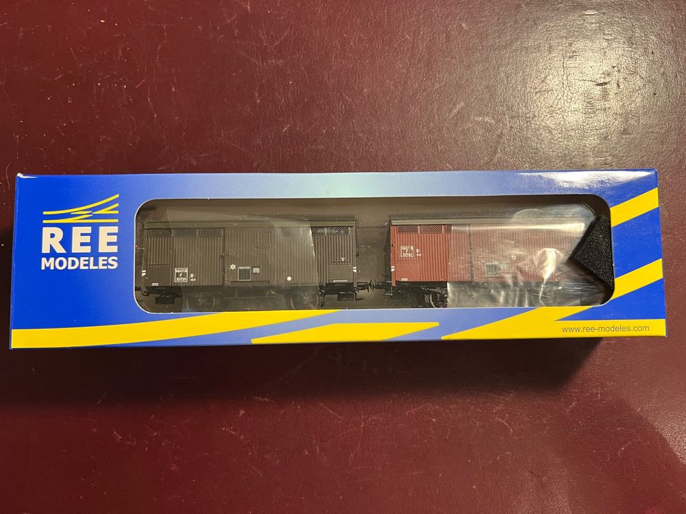 REE WB 259, 2 Güterwagen der SNCF Epoche IIIa | Kaufen auf Ricardo