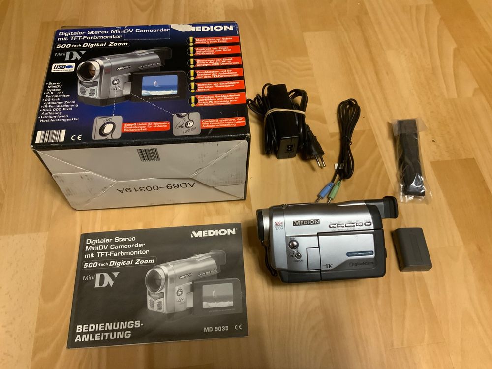 Medion MiniDV CAMCORDER + (D'occasion) à Konstanz pour CHF 140 – avec ...