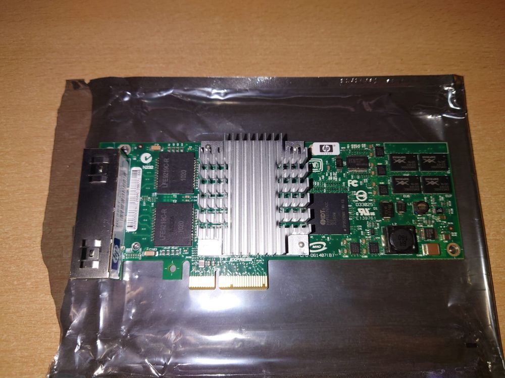 HP NC364T Quad Port 1Gbit Netzwerkkarte (Gebraucht) in Schlieren für ...