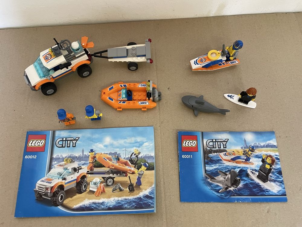 Lego City Rettung Meer Boot 60011 + 60012 (Gebraucht) in Möriken AG für ...