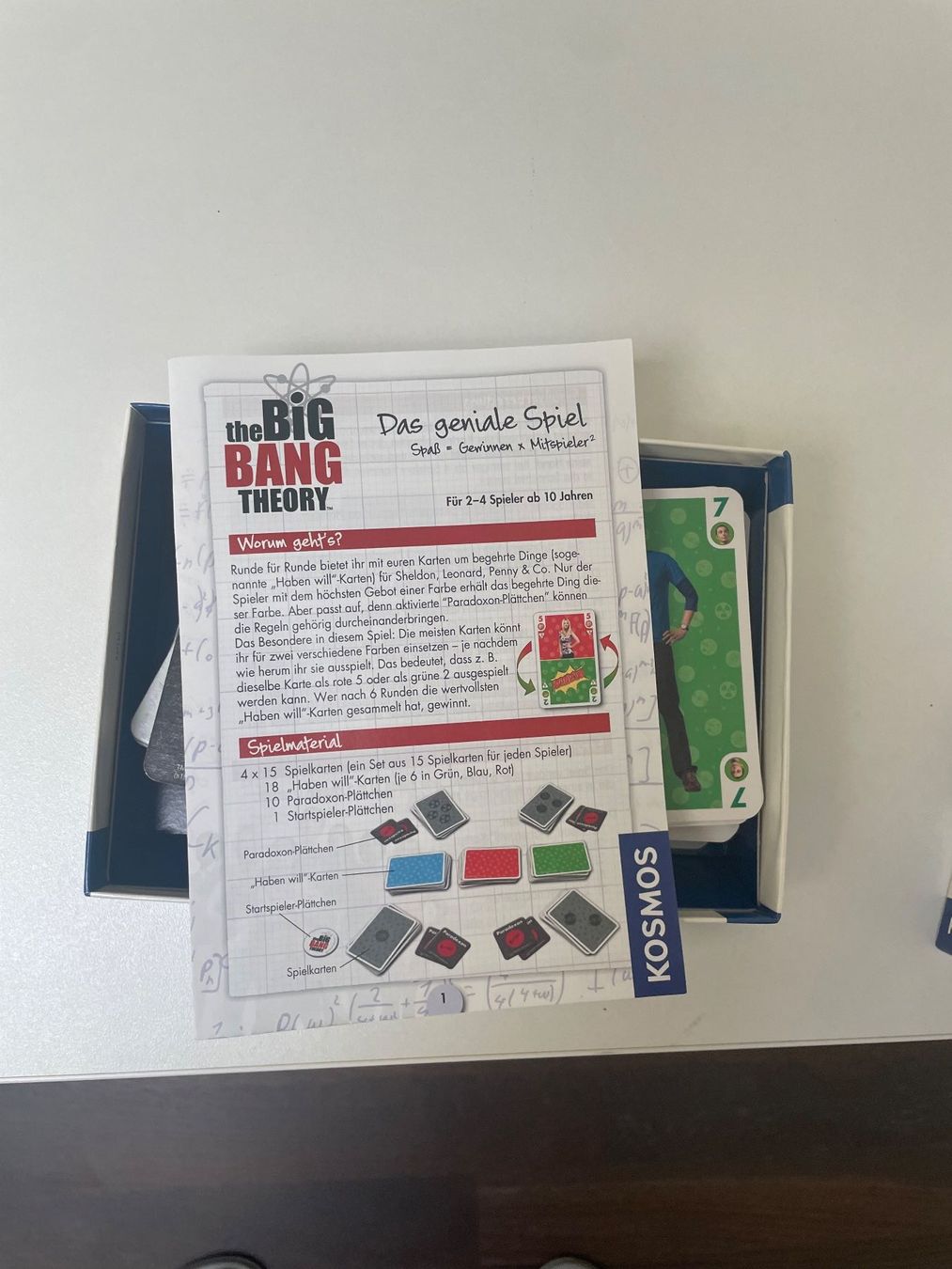 The Big Bang Theory - Das geniale Spiel, Komplett! (Gebraucht) in ...