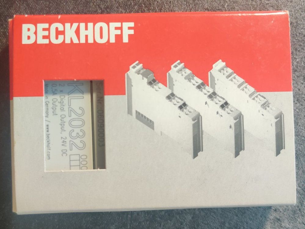Beckhoff 2x Digital Output 24VDC 0.5A (KL2032) (Neu und ...