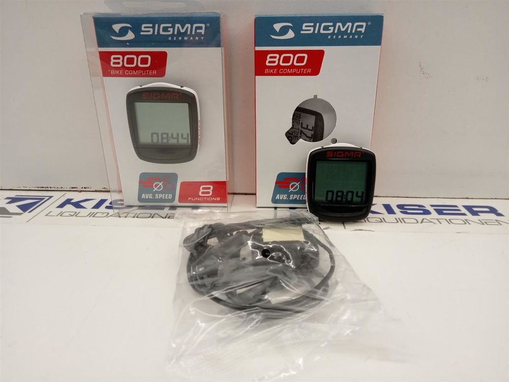 2x Sigma Sport BC800 Fahrrad-Computer (Neu und originalverpackt) in ...