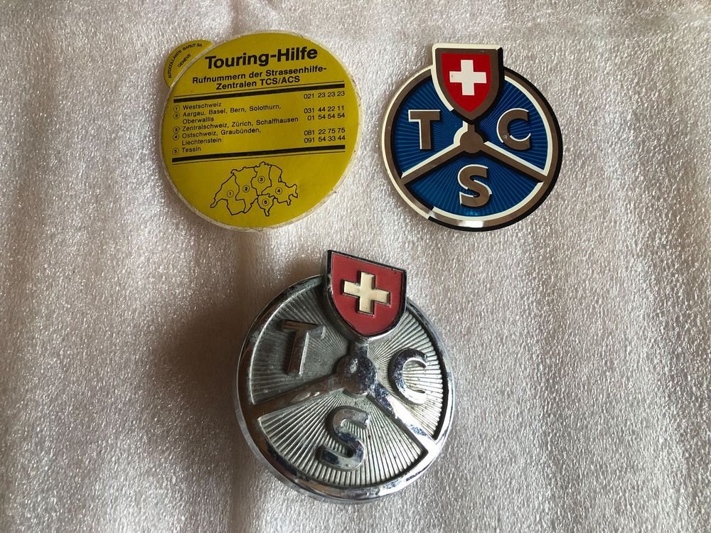 TCS Oldtimer Badge und Kleber Sticker (Gebraucht) in Escholzmatt für ...