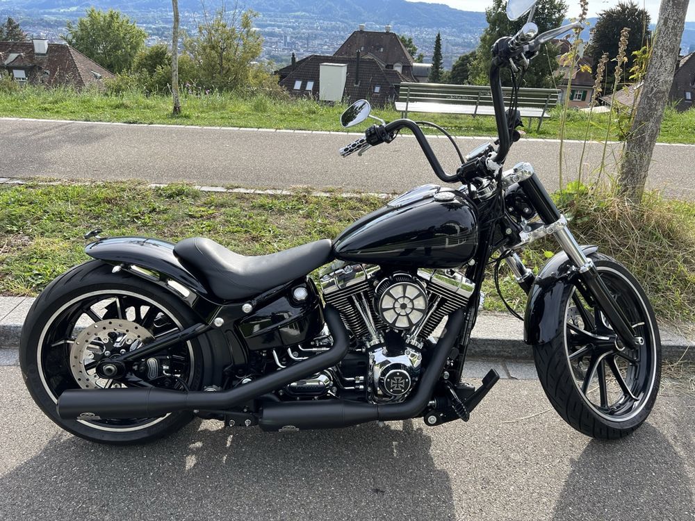Custom Harley FXSB Breakout 103 ABS Frisch ab MFK & service (Gebraucht ...