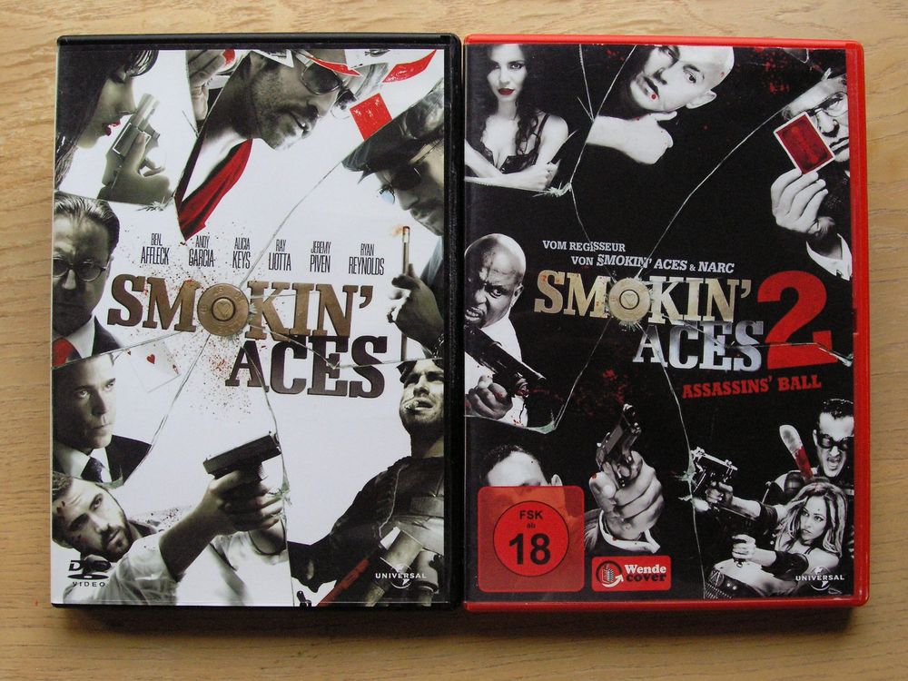 2 DVD Set / Smokin' Aces / Smokin' Aces 2: Assassins' Ball (Gebraucht ...