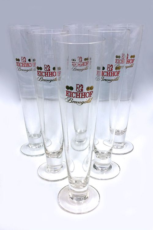 Biergläser «Eichhof Braugold», geeicht | Kaufen auf Ricardo